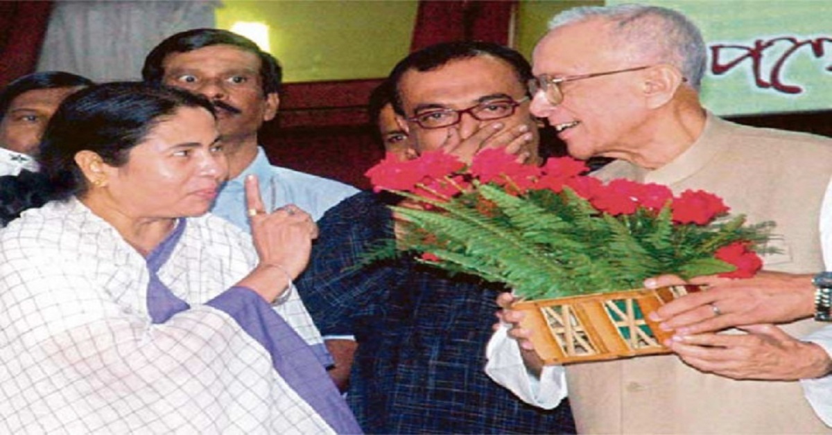 জ্যোতি বসুর প্রয়াণ দিবসে মমতা বন্দ্যোপাধ্যায়ের শ্রদ্ধার্ঘ্য